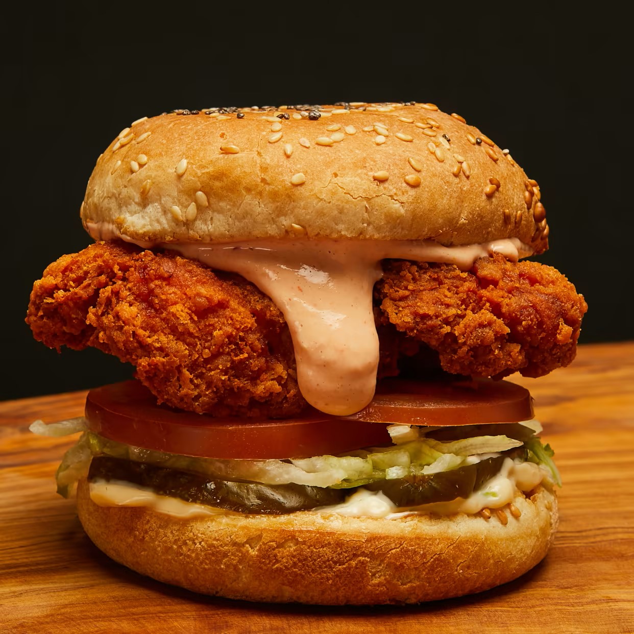 Crispy Burger – Gourmand Delivery